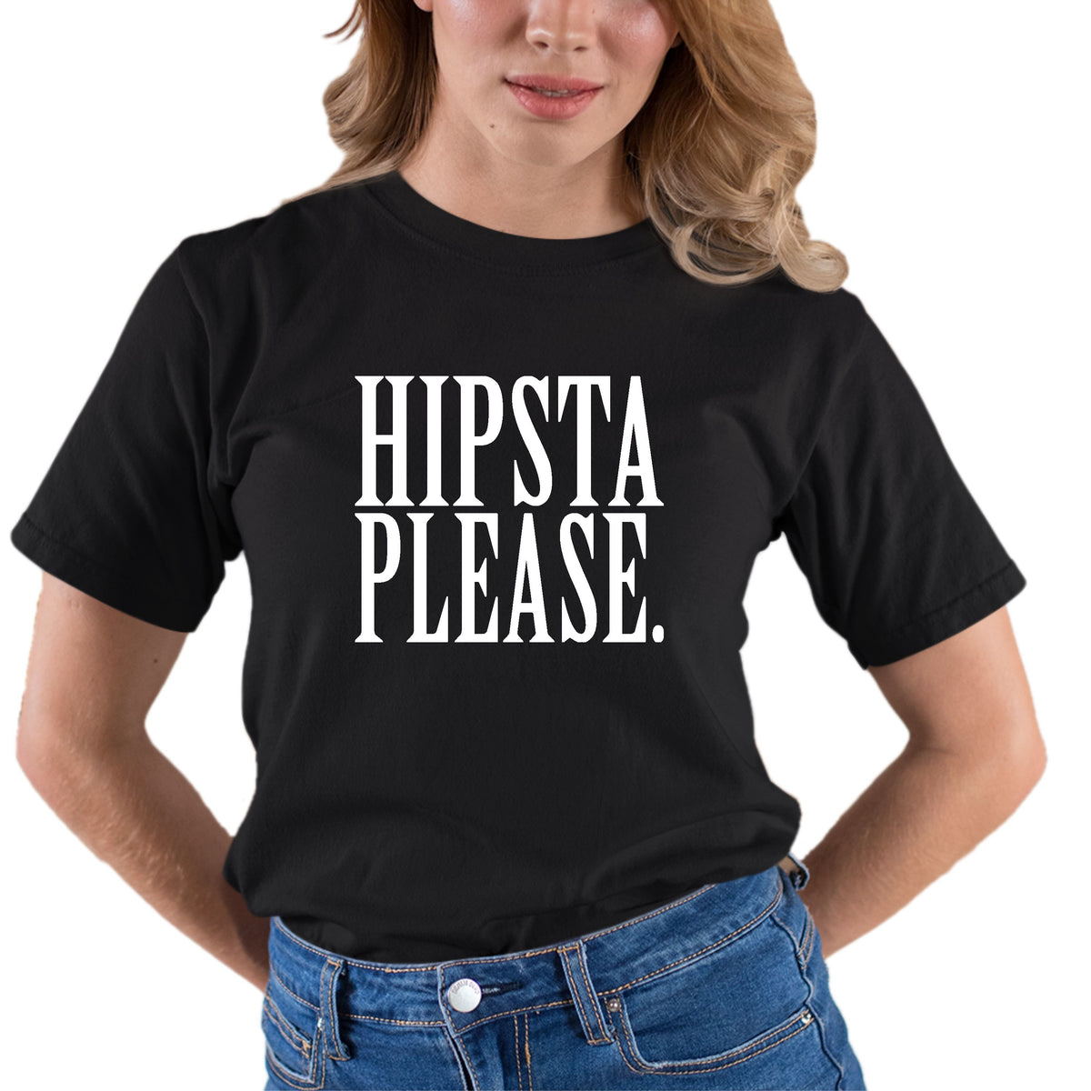 Hipsta Please Hipster Please Adult-Tshirt – Thealmighteecom