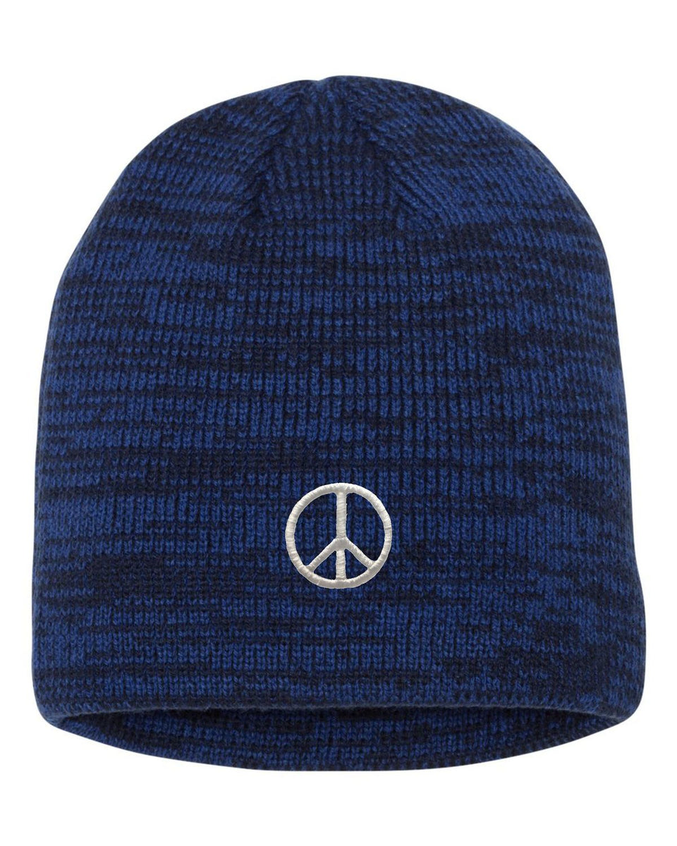 Peace Sign Knit-Hat – Thealmighteecom