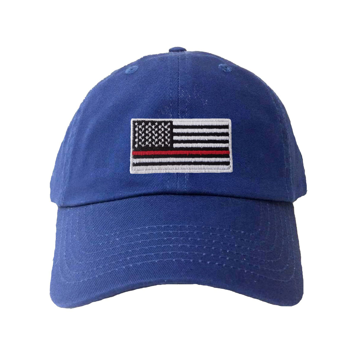 Thin Red Line Flag Dad-Hat – Thealmighteecom